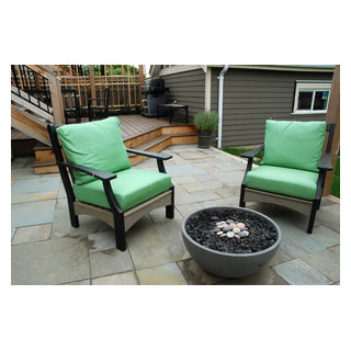 Contemporary Meets Classic - Contemporary - Patio - Vancouver - by Matt ...