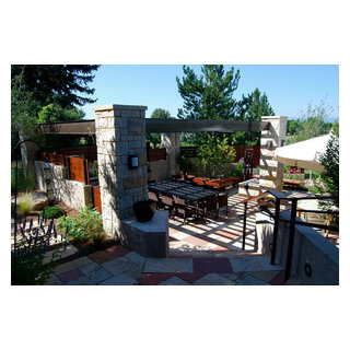 Contemporary side terrace - Contemporary - Patio - Denver - by ...