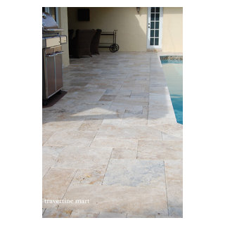 Country Classic Travertine Pavers - Natural Stone Pool Tiles ...