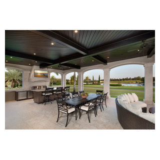 Covered Lanai - Transitional - Patio - Miami - by JMDG Architecture ...