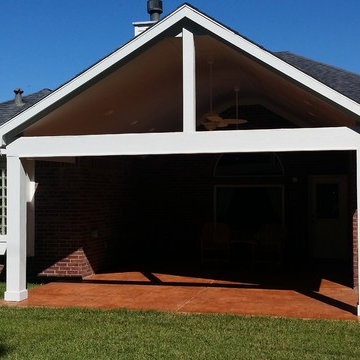 Peaked Roof Pergola - Photos & Ideas | Houzz