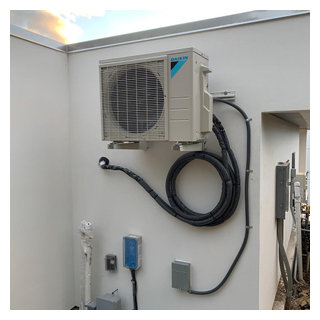 DAIKIN Ductless Mini-Split System Outdoor Unit - Modern - Patio - San ...