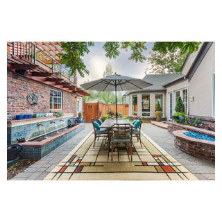 Denver Hilltop Renovation - Traditional - Patio - Denver - by Red ...