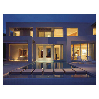 Design features of recently completed homes - Moderne - Terrasse et ...