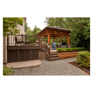 Detached Covered Patio & Deck - Traditional - Patio - Seattle - by ...