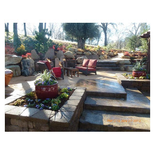 DIY Yard Crashers-Hillside Terrace - Traditional - Patio - Sacramento ...