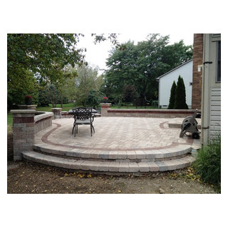 Dublin Two Tier Patio - Traditional - Patio - Columbus - by User | Houzz