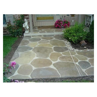Elite Crete Systems Stamped Overlays - Traditional - Patio - Detroit ...