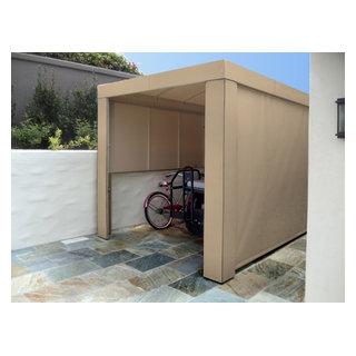 Enclosed Golf Cart Carport - Traditional - Patio - Los Angeles - by ...