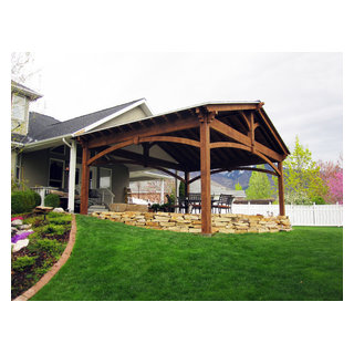 Entertainment Size | Pavilion - Craftsman - Patio - Salt Lake City - by ...
