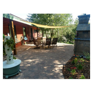 Facelift to an old patio. - Rustic - Patio - Other - by I-Design ...