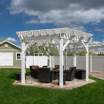 Hexagon Pergola - Photos & Ideas | Houzz