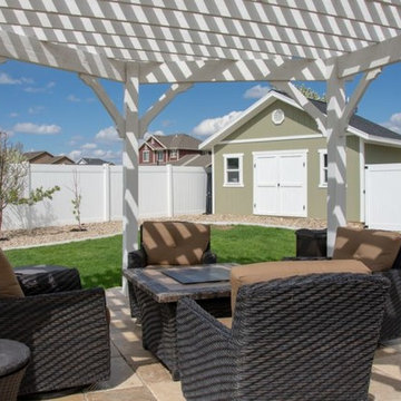 Hexagon Pergola - Photos & Ideas | Houzz