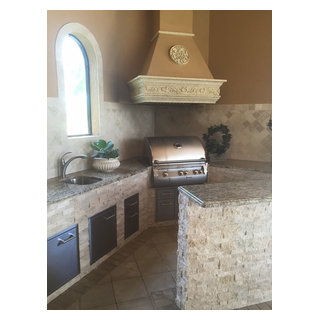Fire Magic Outdoor Kitchen - Traditional - Patio - Miami - by The ...