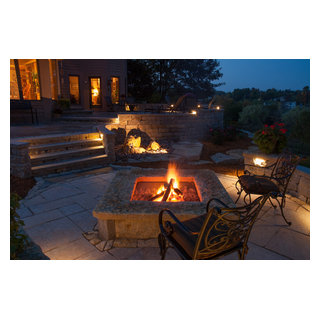 Fire Pits - Rustic - Patio - Milwaukee - by Landscape Master LLC | Houzz