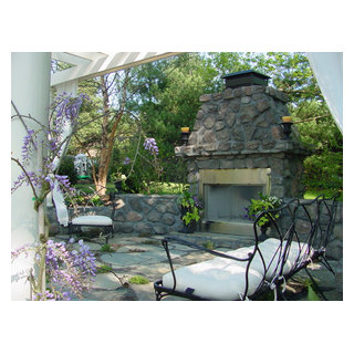 Fireplaces and Firepits - Traditional - Patio - Philadelphia - by ...