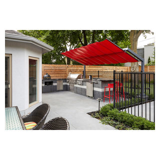 Freestanding Retractable Canopy, North York - Modern - Patio - Toronto ...