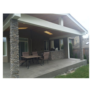 Gable Style Roof - Modern - Patio - Seattle - by PCF Construction Group ...