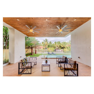 Gallery - Contemporary - Patio - Miami - by Janet Patterson Interior ...