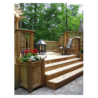Garden Decks - Traditional - Patio - Toronto - by JWS Woodworking and ...