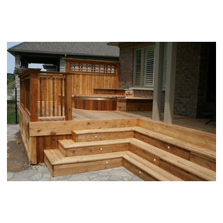 Garden Decks - Traditional - Patio - Toronto - by JWS Woodworking and ...