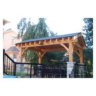 Gazebo - Etobicoke - Rustic - Patio - Toronto - by TFSinc - Timber ...