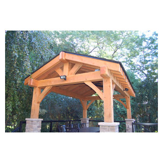 Gazebo - Etobicoke - Rustic - Patio - Toronto - by TFSinc - Timber ...