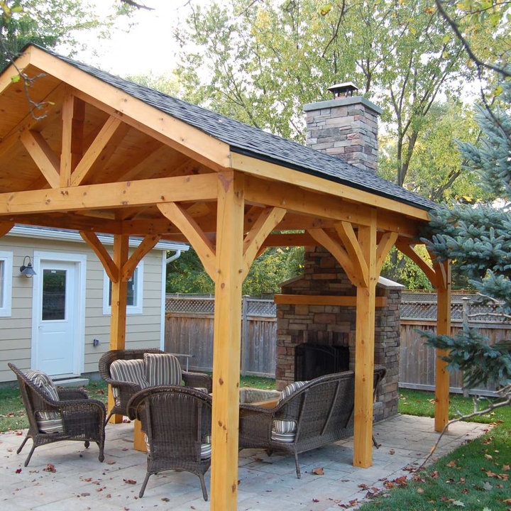 Timber Frame Gazebo - Photos & Ideas | Houzz