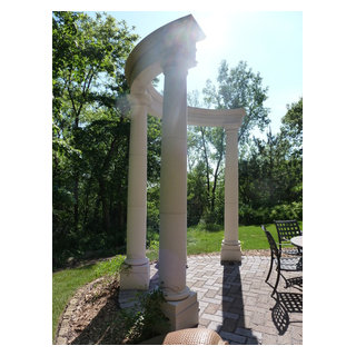 Greek Column Arbor - Patio - Minneapolis - by The Professional ...
