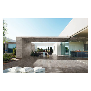 Grey Stone Remodel - Modern - Patio - New York - by European Granite ...