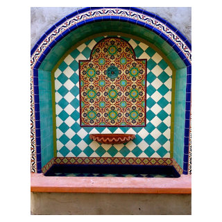 Handpainted Ceramic Old California Mission Tile Collection ...