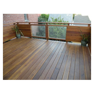 Hanging Deck - Contemporary - Patio - Los Angeles - by Construction Owl ...