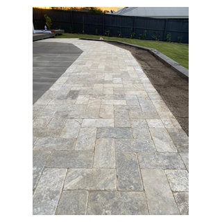 Herringbone Pathway - Scandinavian - Patio - Wollongong - by New Vision ...
