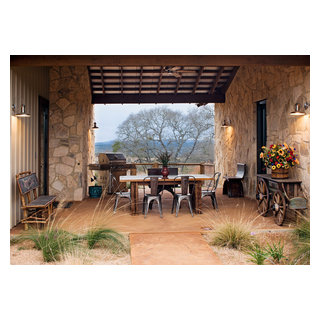 High Ridge Ranch - Rustic - Patio - Austin - by Burleson Design Group ...