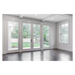 Hip-Roof Colonial - Transitional - Patio - Boston - by Copper Leaf ...