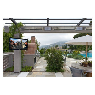 Home Technology - Contemporary - Patio - Los Angeles - by Global Wave ...