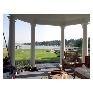 Hunts Point Waterfront - Traditional - Patio - Seattle - by Redding ...