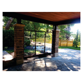 Illuminated Glass Privacy Panels - Modern - Patio - Toronto - by FOI ...