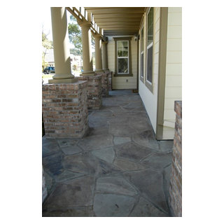 Irregular Bluestone Entrance - Traditional - Patio - San Francisco - by ...