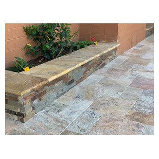 Kriz Front and Back Yard Remodel - Modern - Patio - Phoenix - by Ground ...