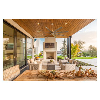 La Cantera - Contemporary - Patio - Dallas - by Braswell Homes Inc | Houzz