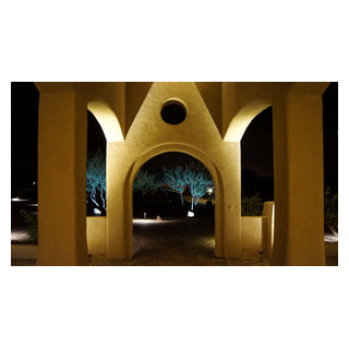 LED Exterior Wall Wash Lighting - Mediterranean - Patio - St Louis - by ...