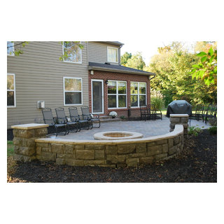 Liberty Backyard Retreat - Rustic - Patio - Cincinnati - by Outdoor ...