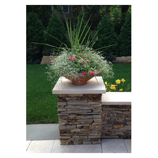 Limestone & Ledgestone PIllar - Patio - Chicago - von Architectural ...