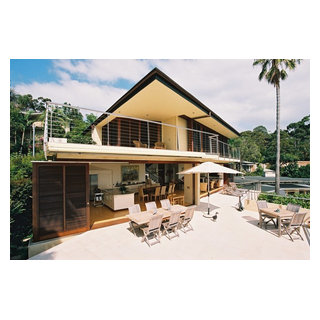 Living level terrace - Contemporary - Patio - Other - by Lawrence ...