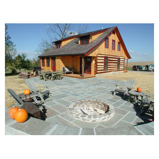 Log Cabin Transformation - Rustic - Patio - DC Metro - by KohlMark ...