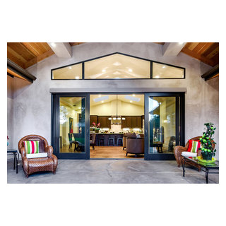 Los Altos Contemporary Ranch - Eclectic - Patio - San Francisco - by ...