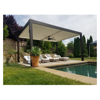 Louvered Patio Systems - Transitional - Patio - Austin - by Texas Shade ...