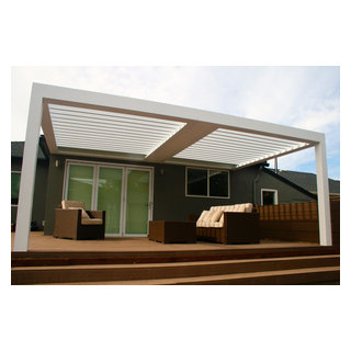 Louvered Patio Systems - Transitional - Patio - Austin - by Texas Shade ...