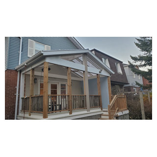 Low Profile Translucent Patio Cover - Patio - Toronto - by Craft-Bilt ...